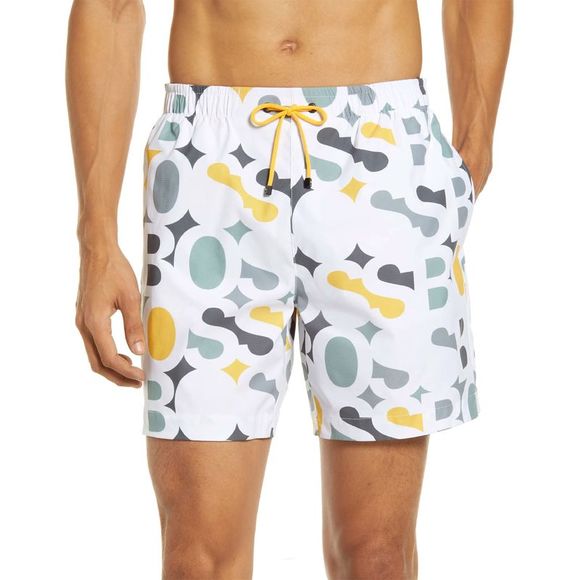 Hugo Boss | Swim | Hugo Boss Mens Sealion Ripstop Swim Trunks Xxlarge ...